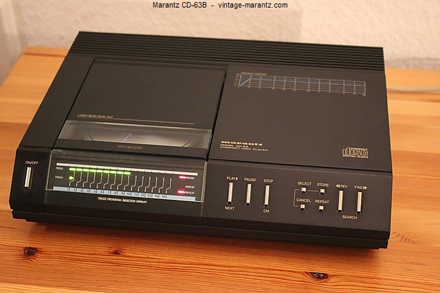 Marantz CD 63 Black Details